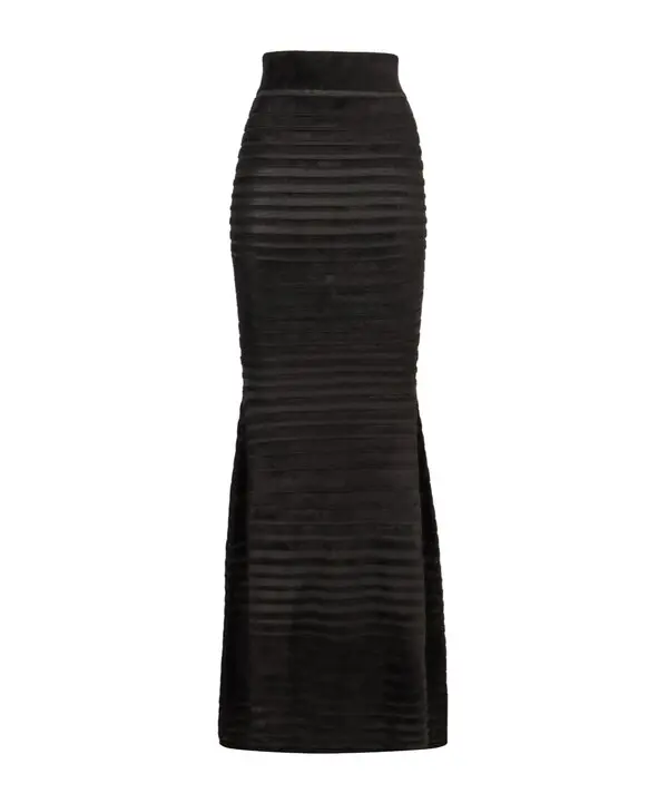 Nina Ricci Striped Mermaid Skirt