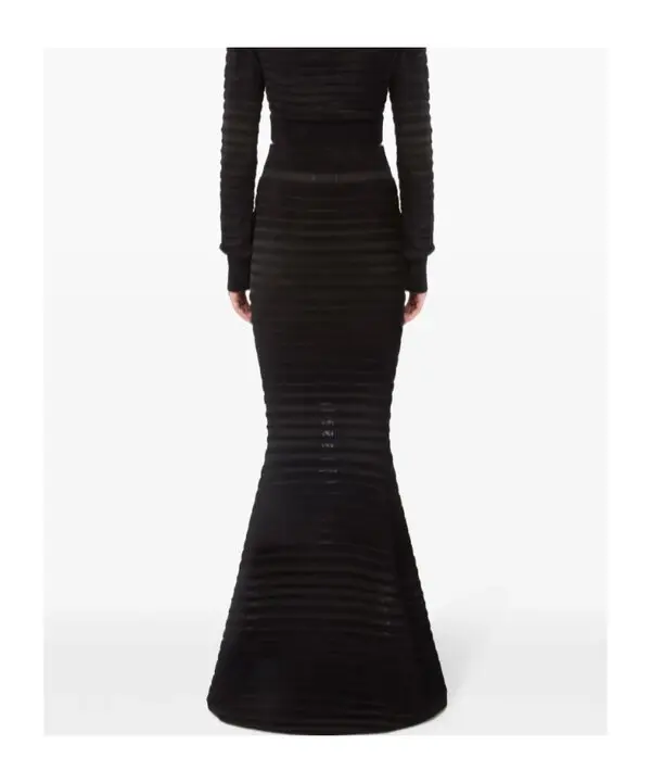 Nina Ricci Striped Mermaid Skirt