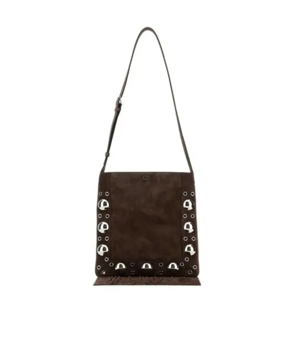 Valentino Garavani Nellcte Logo Plaque Shoulder Bag