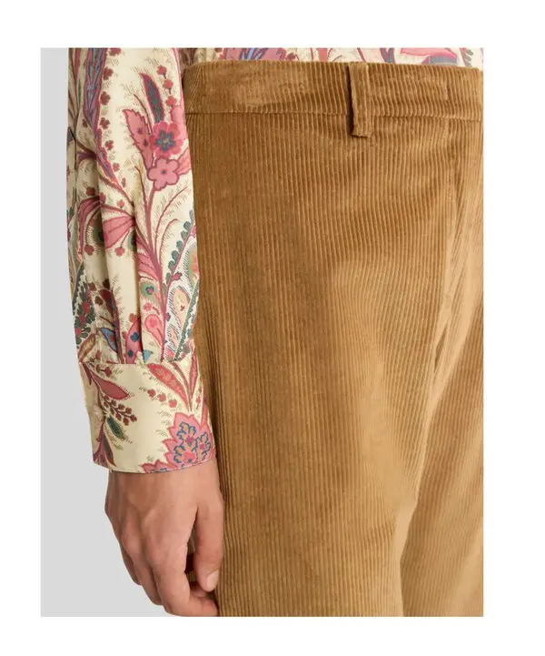 Etro Corduroy Velvet Trousers