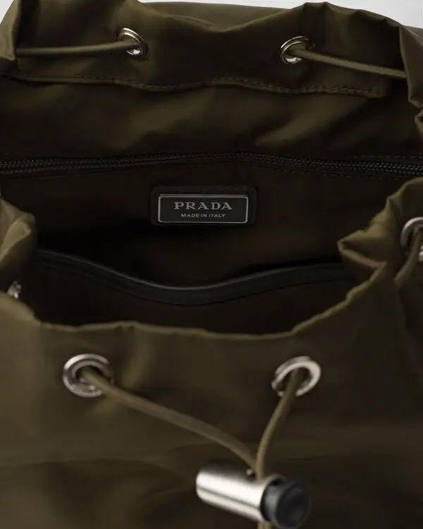 Prada Re-nylon And Suede Backpack