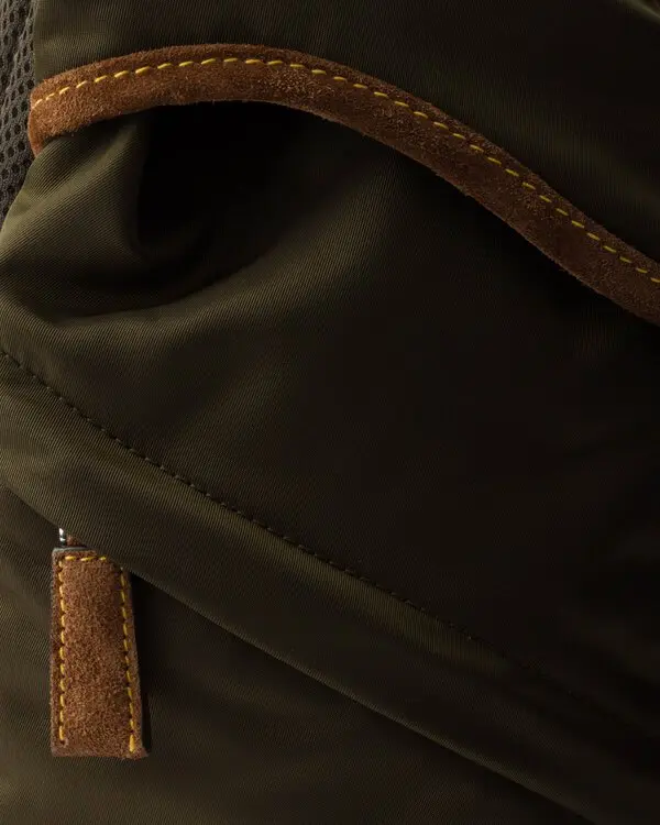 Prada Re-nylon And Suede Backpack