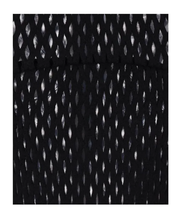 Alaïa Peplum Sleeveless Dress With Geometric Cutouts