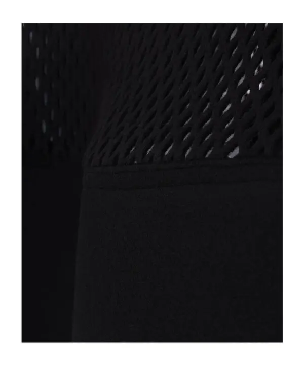 Alaïa Peplum Sleeveless Dress With Geometric Cutouts
