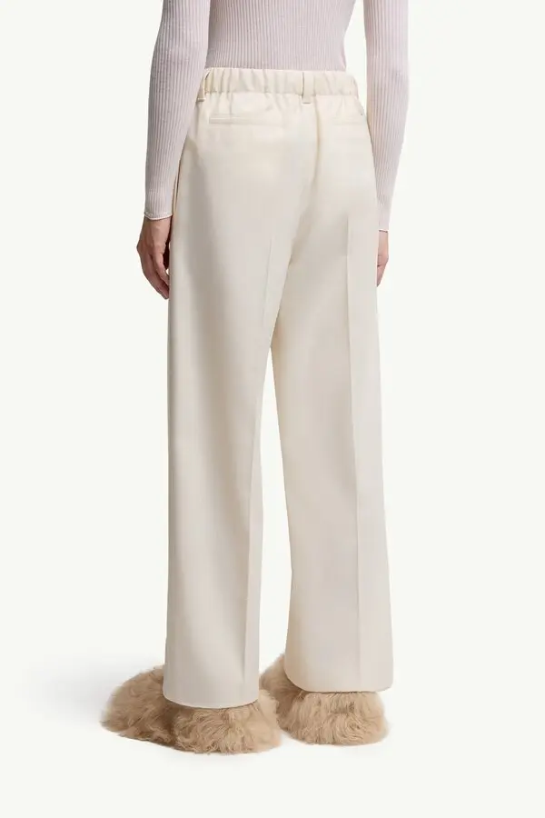 Moncler Tailored Trousers With Drawstring Waist