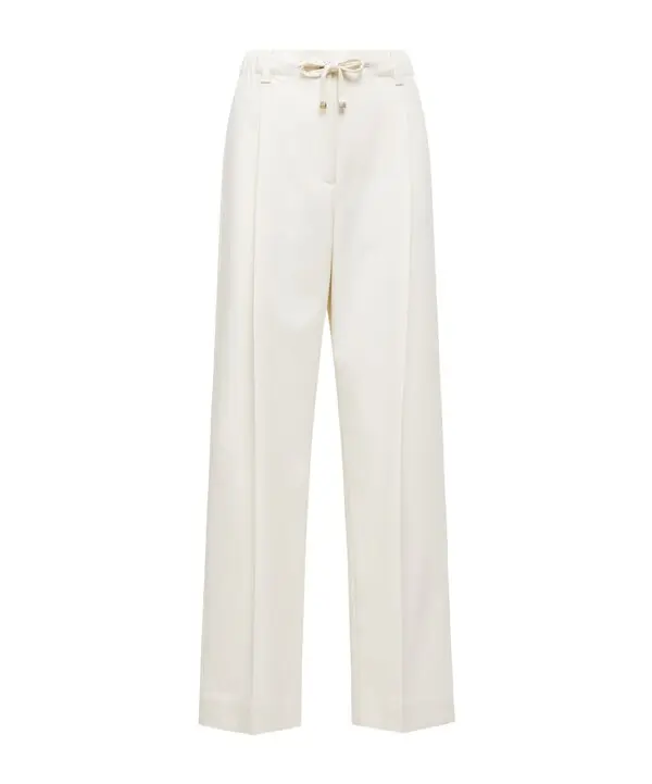 Moncler Tailored Trousers With Drawstring Waist