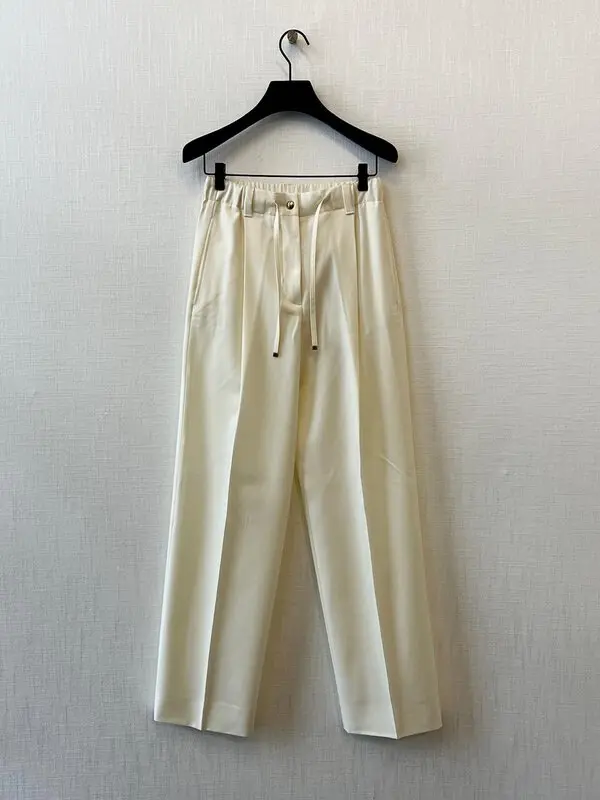 Moncler Tailored Trousers With Drawstring Waist