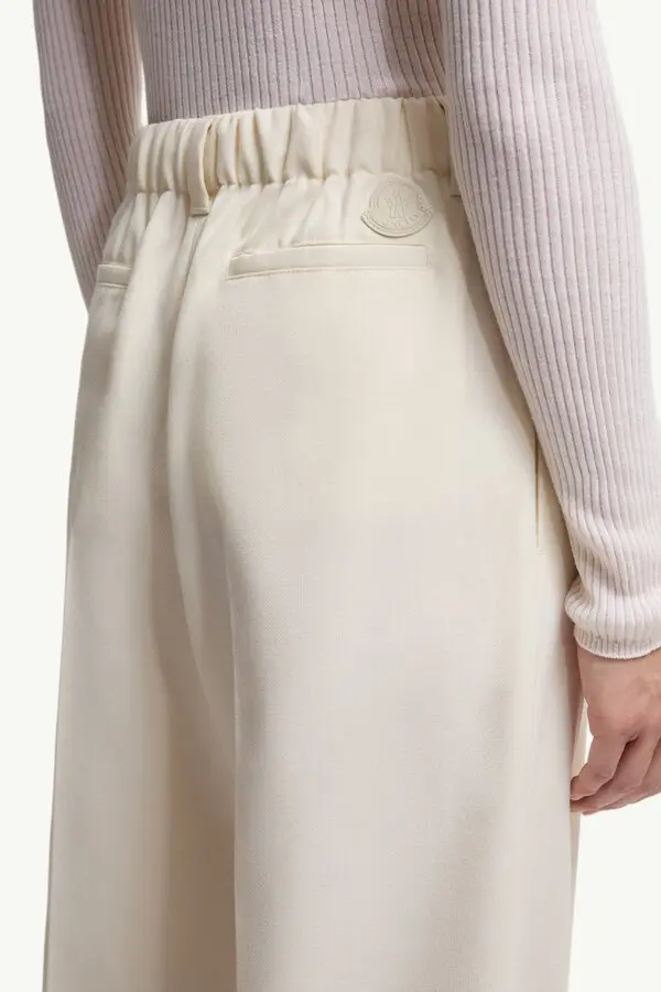 Moncler Tailored Trousers With Drawstring Waist