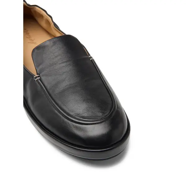 Marsèll Gathered Slip-on Loafers - Black