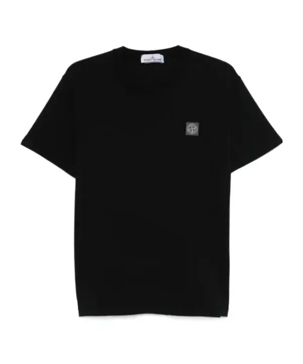 Stone Island Compass Graphic T-shirt - Black