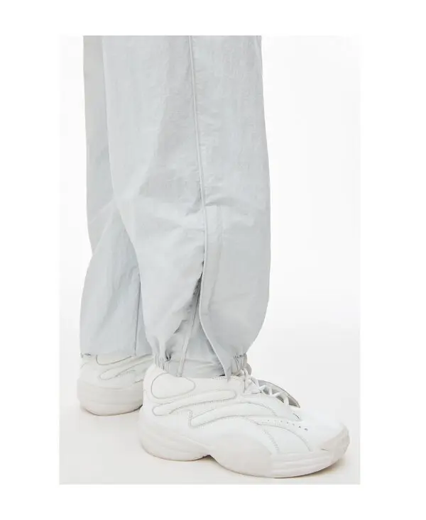 Alexander Wang Mid-rise Track Pants With Exposed Logo Trim