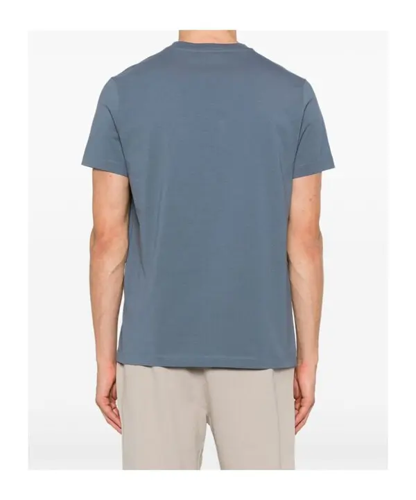 Canada Goose Logo Embroidered Crewneck T-shirt - Blue