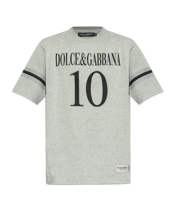 Dolce & Gabbana Dolce Gabbana Logo Printed Crewneck T-shirt