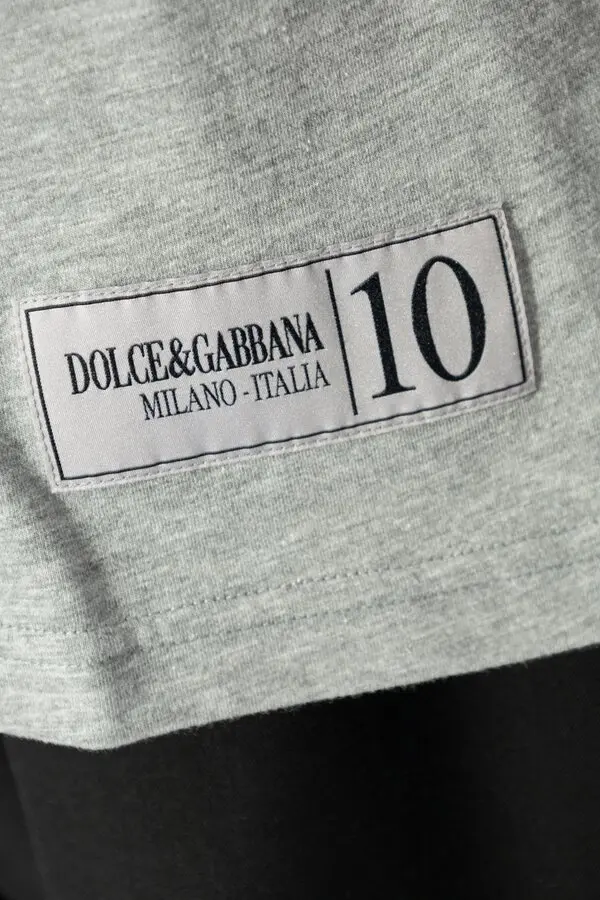 Dolce & Gabbana Dolce Gabbana Logo Printed Crewneck T-shirt