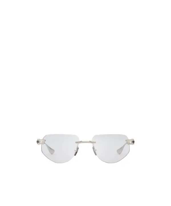 Dita Geometric Sunglasses - Silver