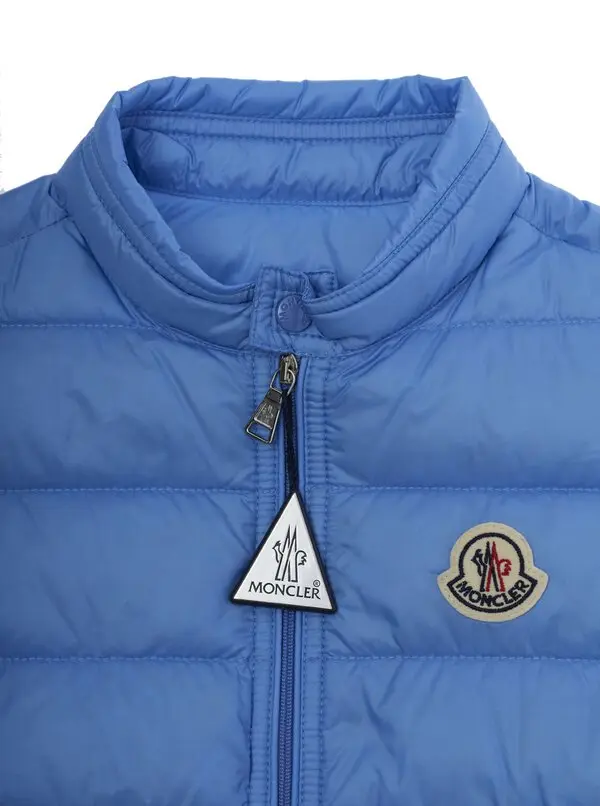 Moncler Packable Down Gilet With Stand Collar