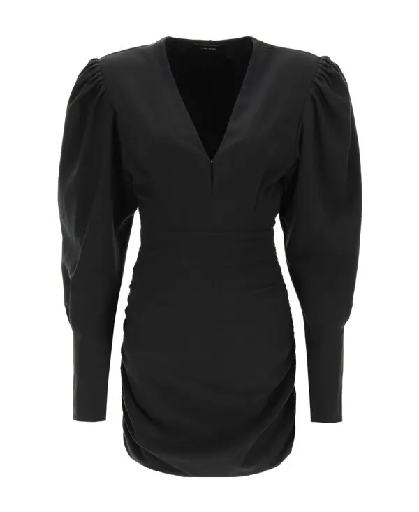 Isabel Marant Étoile Long Sleeve V-neck Dress