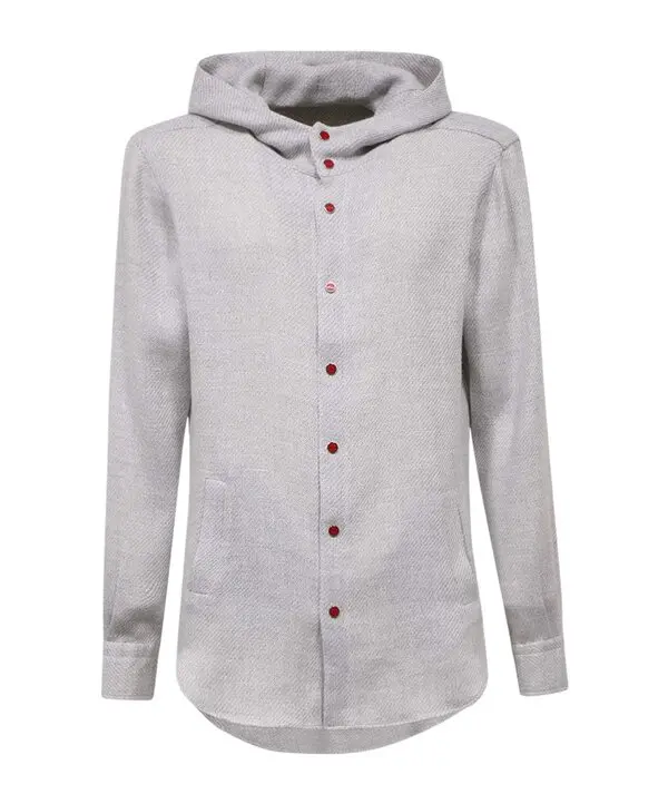 Kiton Hooded Shirt