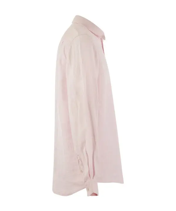 Vilebrequin Caroubis Long-sleeved Linen Shirt