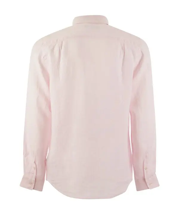 Vilebrequin Caroubis Long-sleeved Linen Shirt