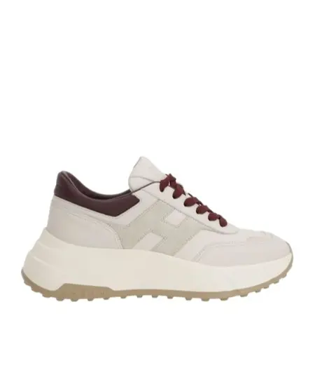 Hogan Hi-fi Lace-up Sneakers - White