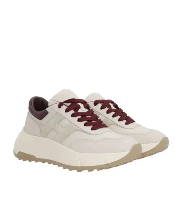 Hogan Hi-fi Lace-up Sneakers - White