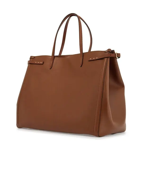 Valentino Garavani Antibes Vlogo Plaque Medium Tote Bag