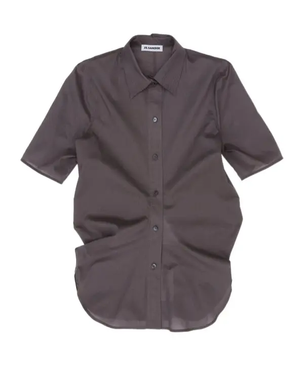 JIL SANDER Short-sleeved Collared Shirt