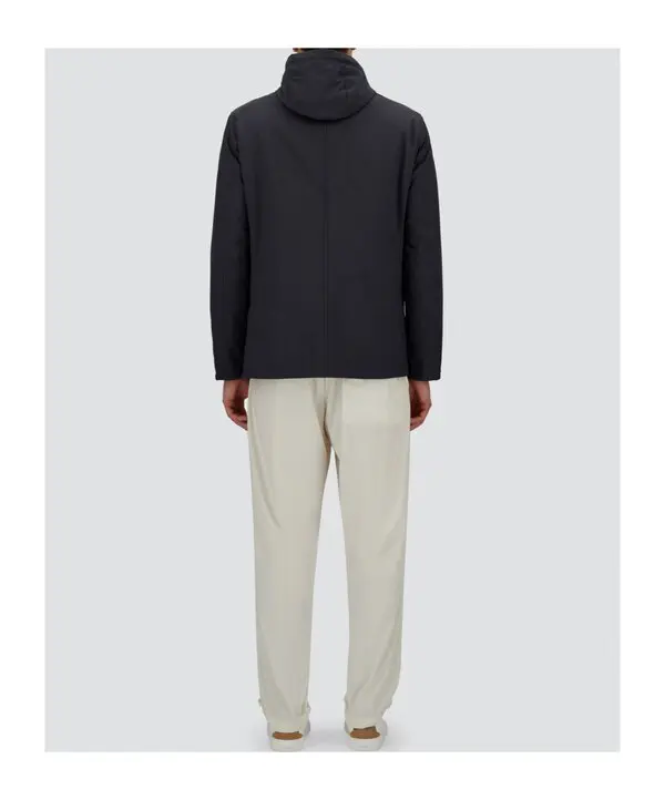 Herno Hooded Three-button Jacket