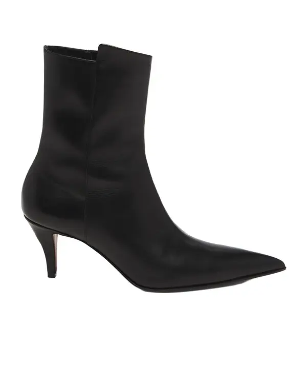 Alexander McQueen Birdee Pointed-toe Ankle Boots