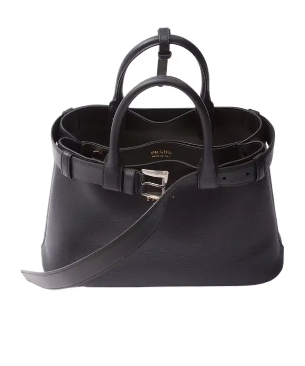 Prada Open-top Medium Handbag - Black