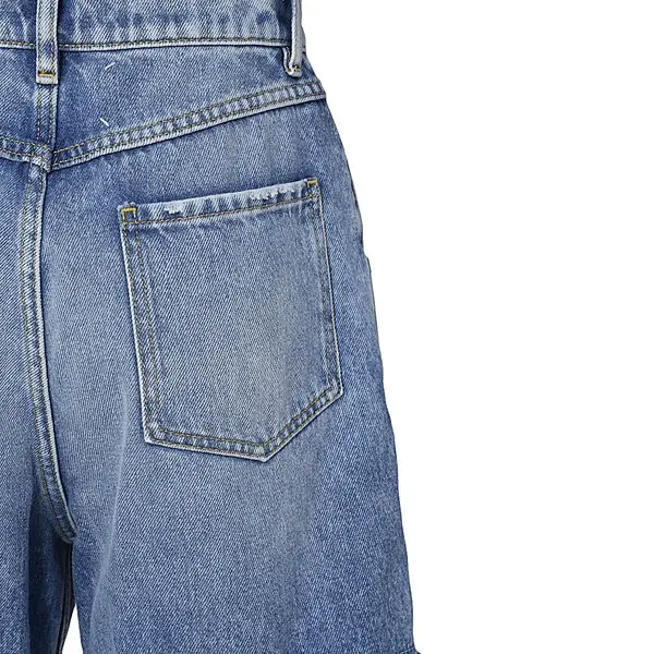 MAISON MARGIELA High-waisted Cut-out Jeans