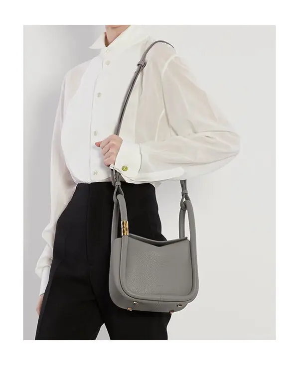 Boyy Double Handle Shoulder Bag - Gray