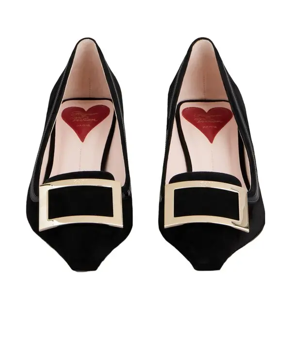 ROGER VIVIER Viv Canard" Pumps With Metal Buckle