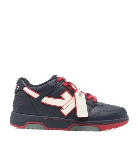 Off-White Out Of Office "arrow" Detail Sneakers - Black