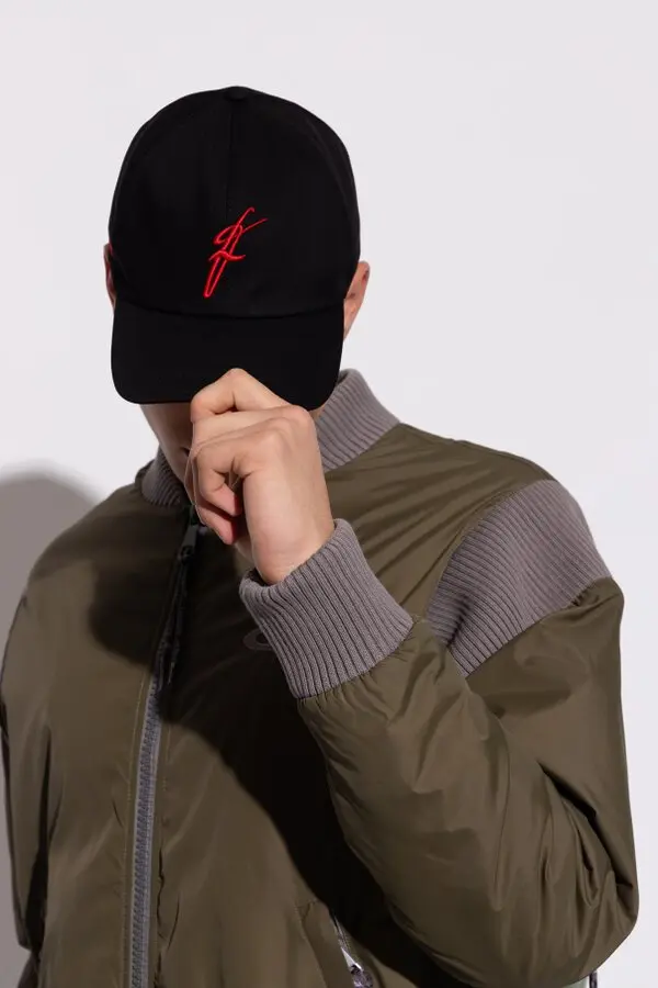 FERRAGAMO Embroidered Logo Baseball Cap