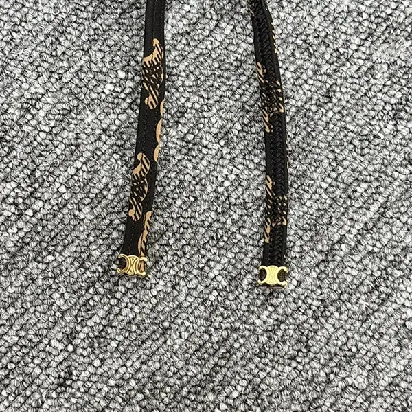 Celine Triangle Top In Monogram Jersey - No
