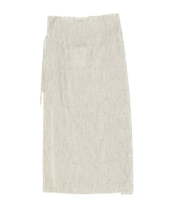 THE ROW Tie-waist Skirt - White