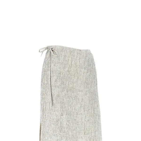 THE ROW Tie-waist Skirt - White