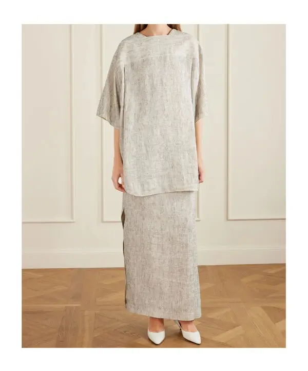 THE ROW Tie-waist Skirt - White