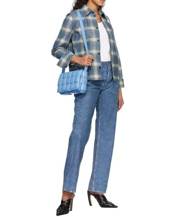 Bottega Veneta Cassette Strapped Crossbody Bag - Blue