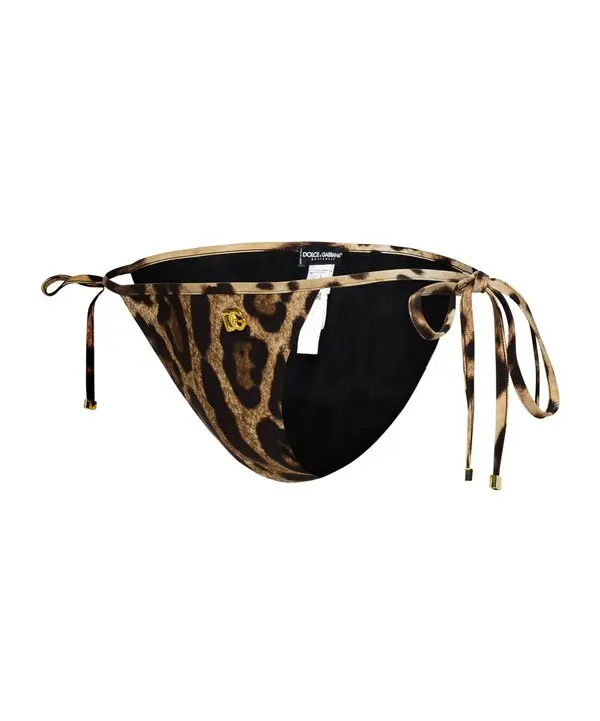 Dolce & Gabbana Leopard-printed Bikini Bottom