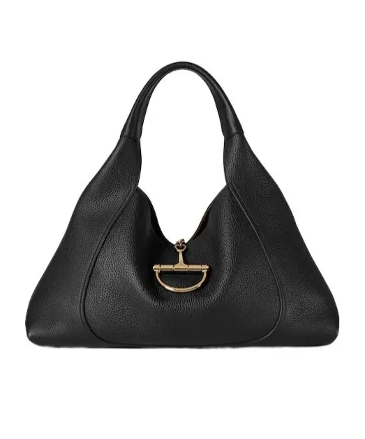 Gucci Softbit Maxi Shoulder Bag - Black