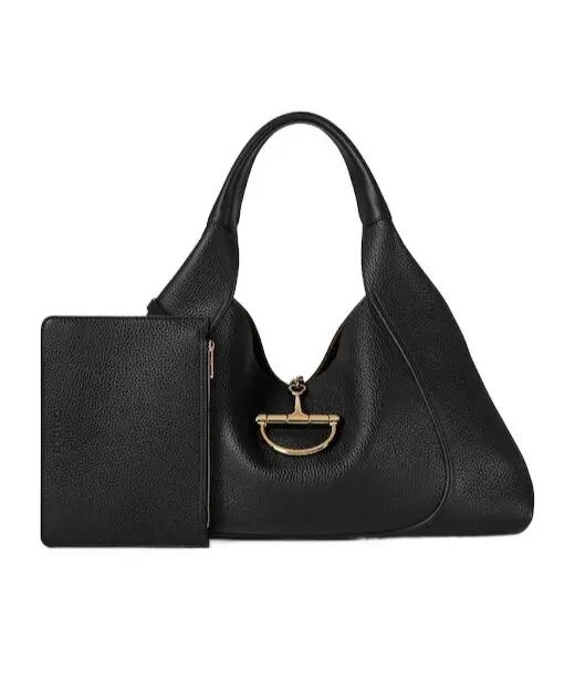 Gucci Softbit Maxi Shoulder Bag - Black