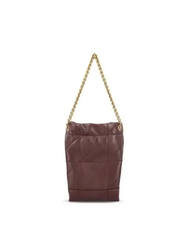 Saint Laurent Logo Plaque Chained Shoulder Bag