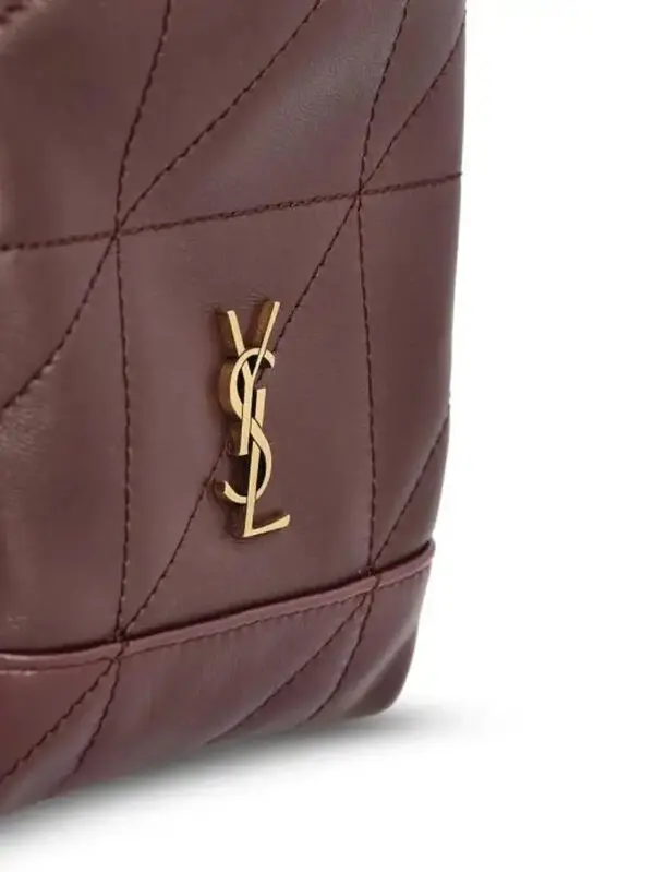 Saint Laurent Logo Plaque Chained Shoulder Bag