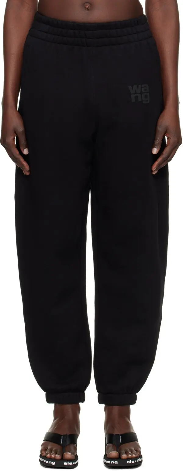 Alexander Wang Puff Logo Track Pants