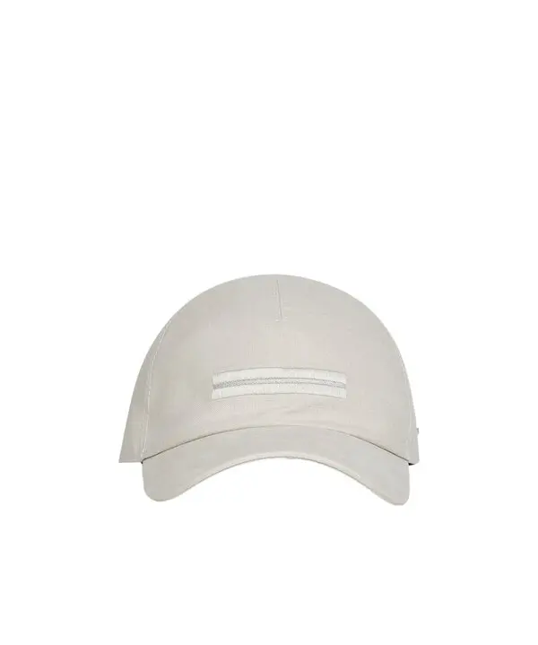 Zegna Road Embroidered Baseball Hat - White