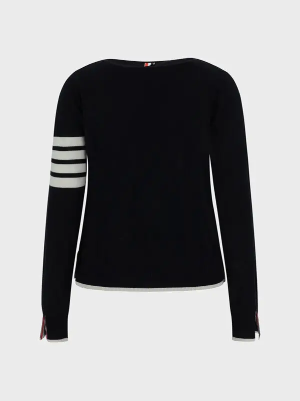 Thom Browne 4-bar Button-up Cardigan