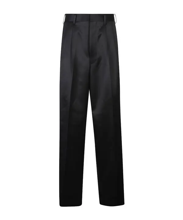 Junya Watanabe Straight Leg Tailored Trousers - Black